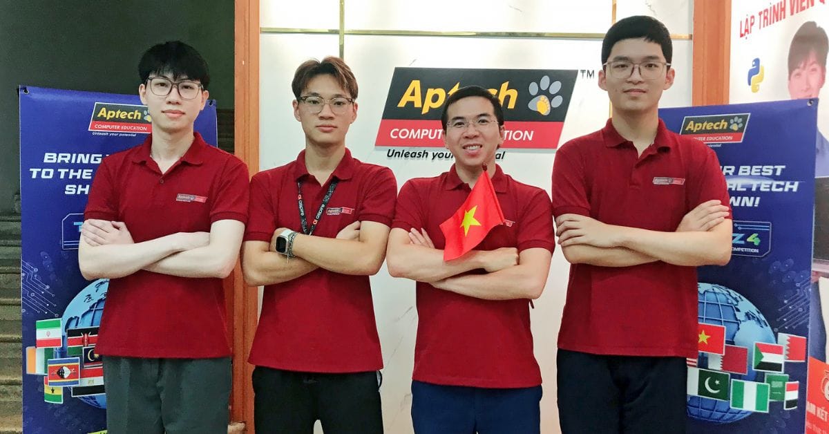 9 team “cực cháy” của Aptech Hanoi trong Cuộc thi Công nghệ Quốc tế ...